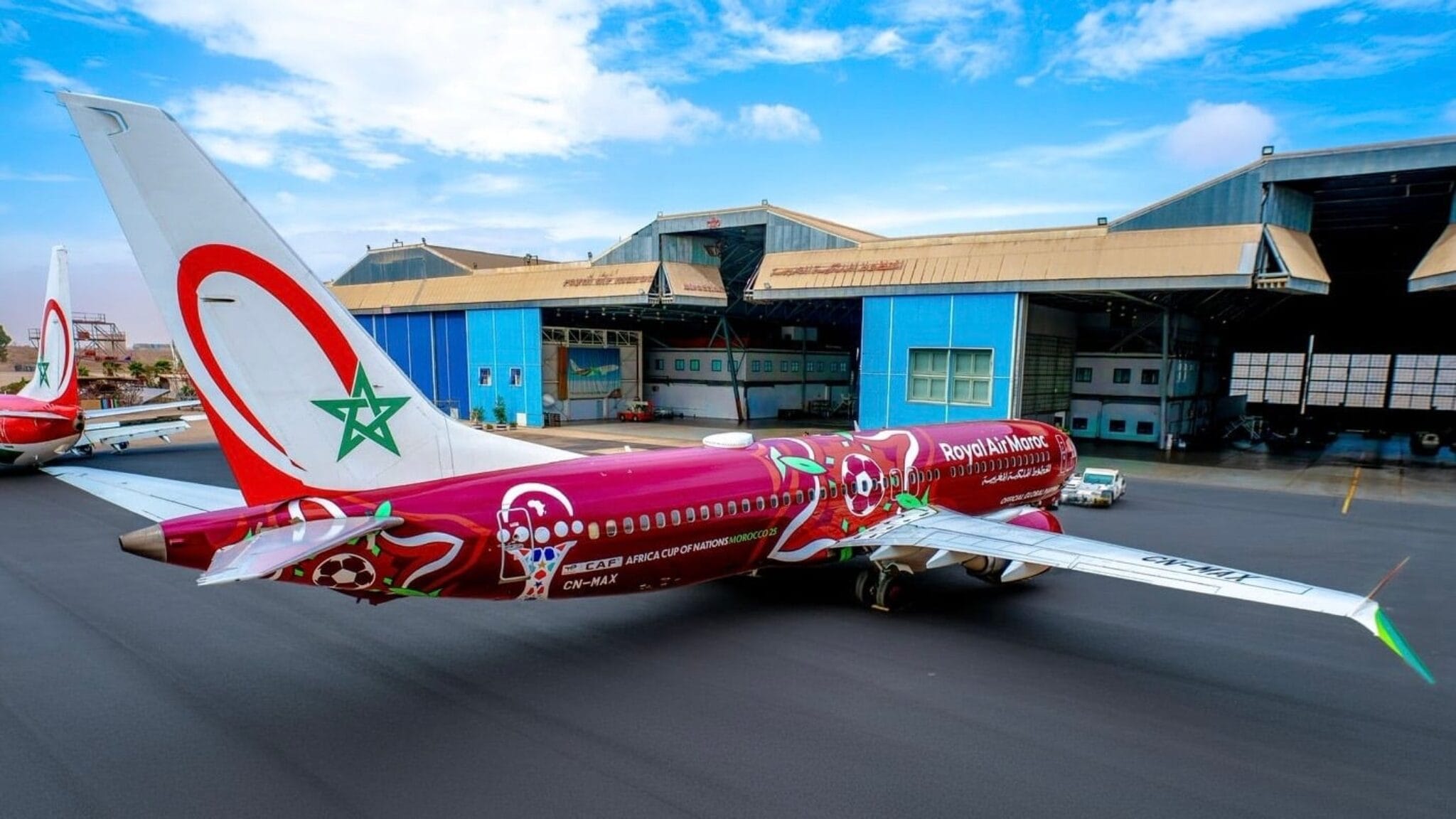 Royal Air Maroc Soars High with CAN 2025-Inspired Plane Celebrating ...