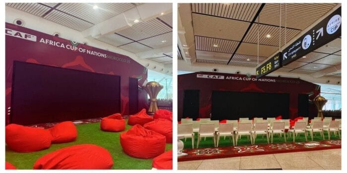 AFCON 2025: ONDA installs fan zones at Morocco’s airports for travelers ...